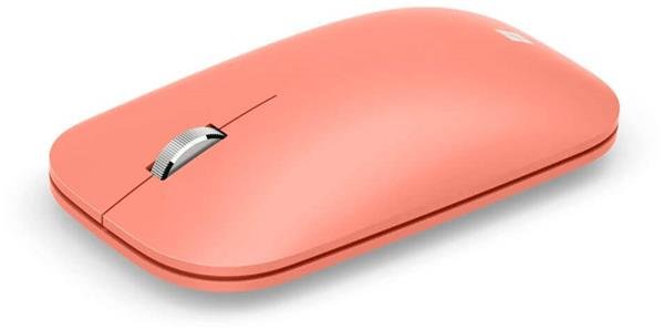 עכבר אלחוטי צבע אפרסק Microsoft Modern Bluetooth Peach - אופיס פלוס