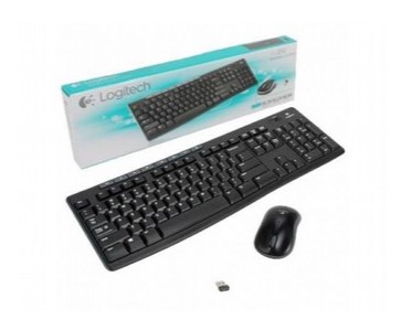סט מקלדת + עכבר אלחוטי MK270 USB Logitech - אופיס פלוס